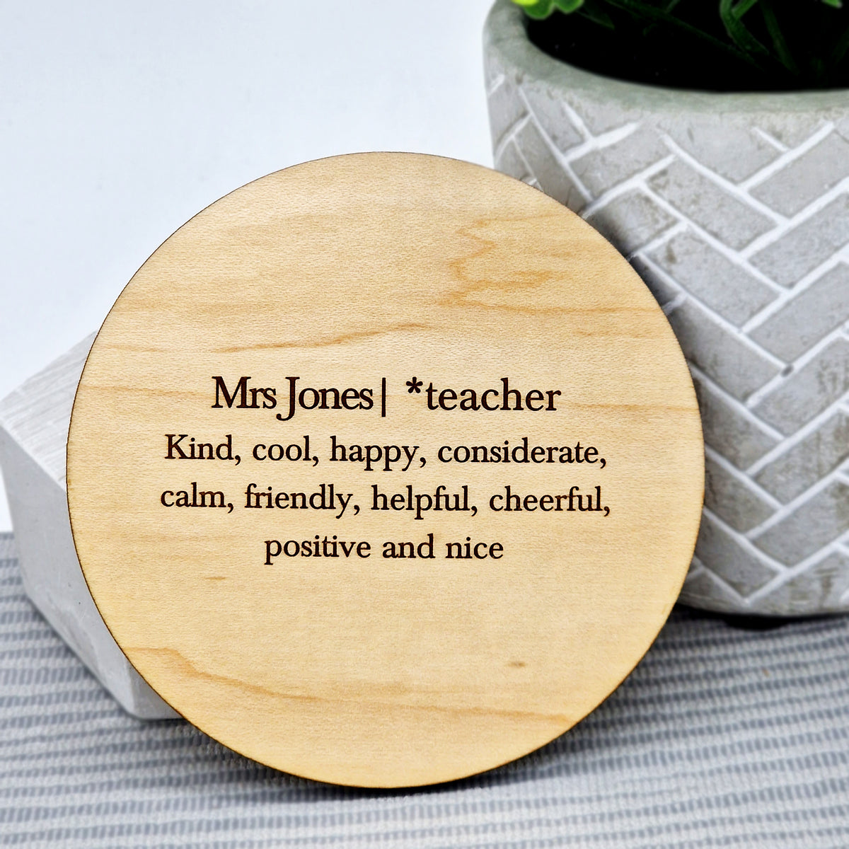 Personalised Teacher Definition Coaster – Joanna Emily Personalised Teacher Definition Coaster – Joanna Emily