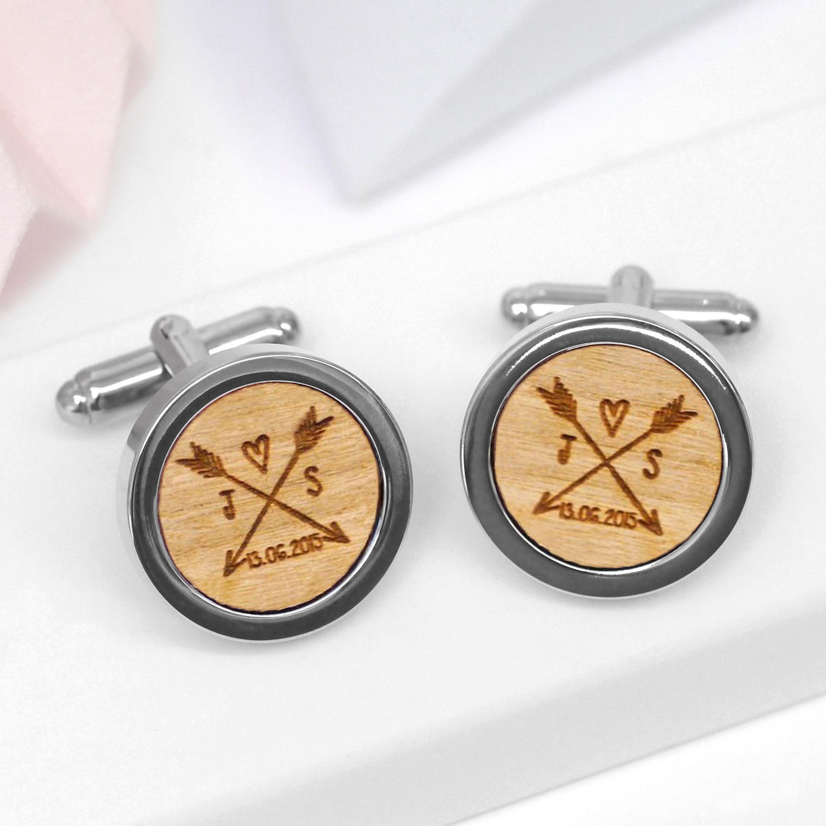 Personalised Design Your Own Cufflinks – Joanna Emily
